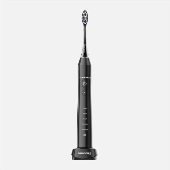CEPILLO DENTAL ELECTRICO SONIC-EEZE «NEGRO» – K&I Equipos Médicos