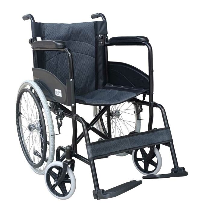 SILLA DE RUEDAS «ACTION PLUS» CON ASIENTO CONFORT – K&I Equipos Médicos